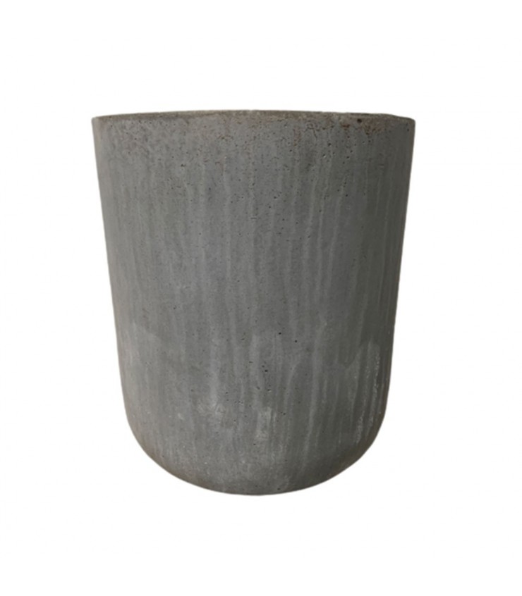 Rustic Nordic CEMENT Plant Pot (Curved Base)