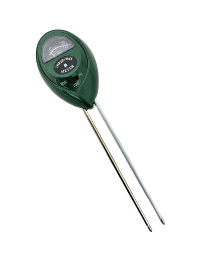 Three Way Soil Meter