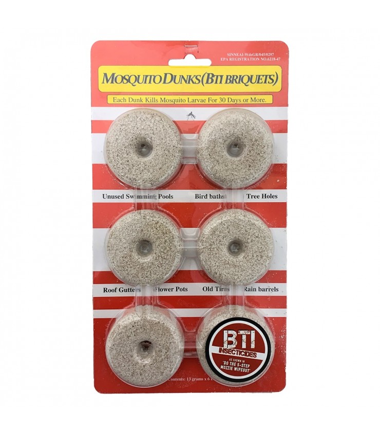 Mosquito Dunks (BTI Briquets)